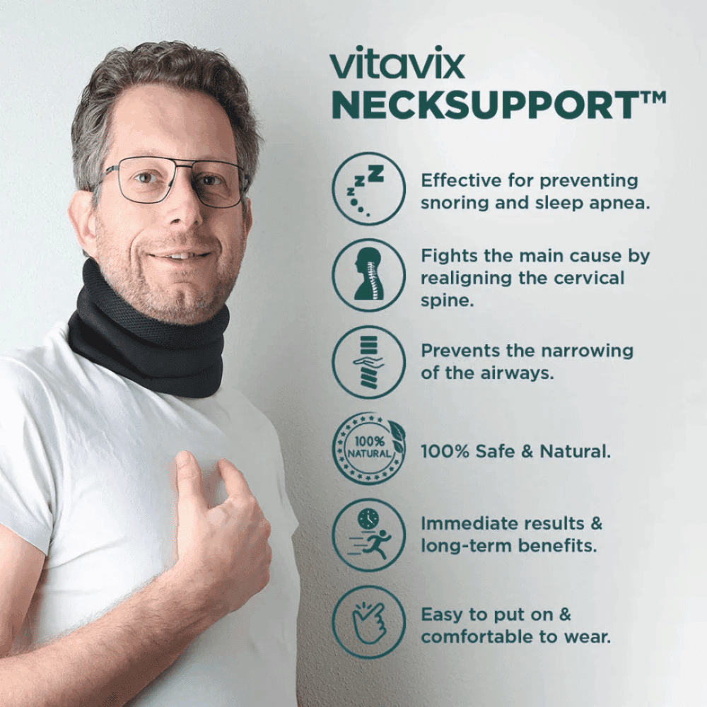 Anti-forward Tilt Brace Vitavix Neck Support Snoring Neck Brace Agat ...